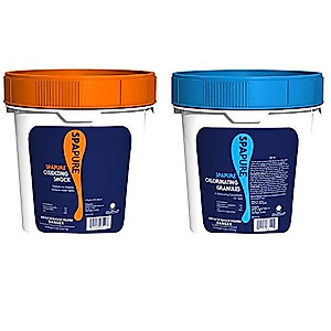SpaPure Oxidizing Shock 5 pound and Chlorinating Granules 4 pound