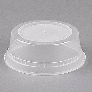 RiverBlue TSHomeGoods Deli Food Storage Containers With Lids 8 oz. /Freezer Safe/Microwaveable/Meal Prep/Airtight Lids/Take Out/Disposable/Leak Proof/Buffets/Stackable (24 PACK) Extra Hard Plastic.