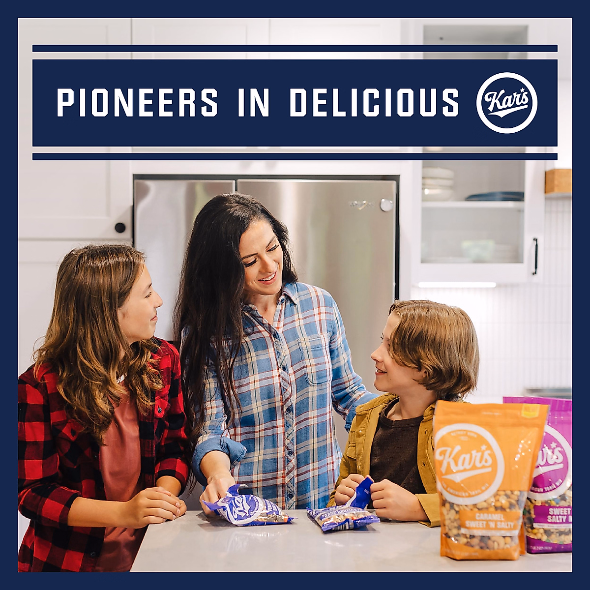 Kar’s Nuts Original Sweet ‘N Salty Trail Mix, 2 oz Individual Snack Packs – Bulk Pack of 72, Gluten-Free Snacks