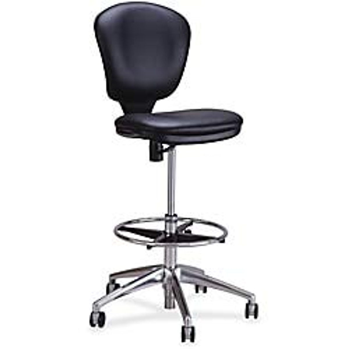 Safco Products Metro Extended Height Chair 3442BV, Ergonomic, Pneumatic Height Adjustable, Heavily Padded