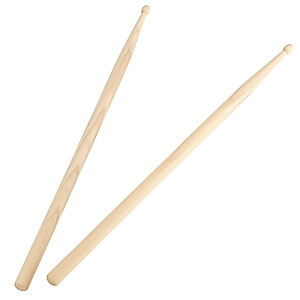 JEUIHAU 18 Pairs Maple Drum Sticks, 5A Wood Tip Drumstick, Classic Wooden Drumsticks for Student and Adult