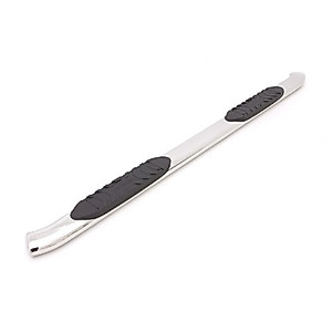 Lund 23791007 Polished Stainless Steel 5" Oval Curved Nerf Bars for 2001-2013 Silverado 1500, 2001-2006 SIlverado/Sierra 1500HD, 1999-2004 Sierra 2500, 2001-2004 Silverado 2500, 2001-2006 Silverado/Sierra 3500, 2001-2014 Silverado/Sierra 2500HD, 2007-2014