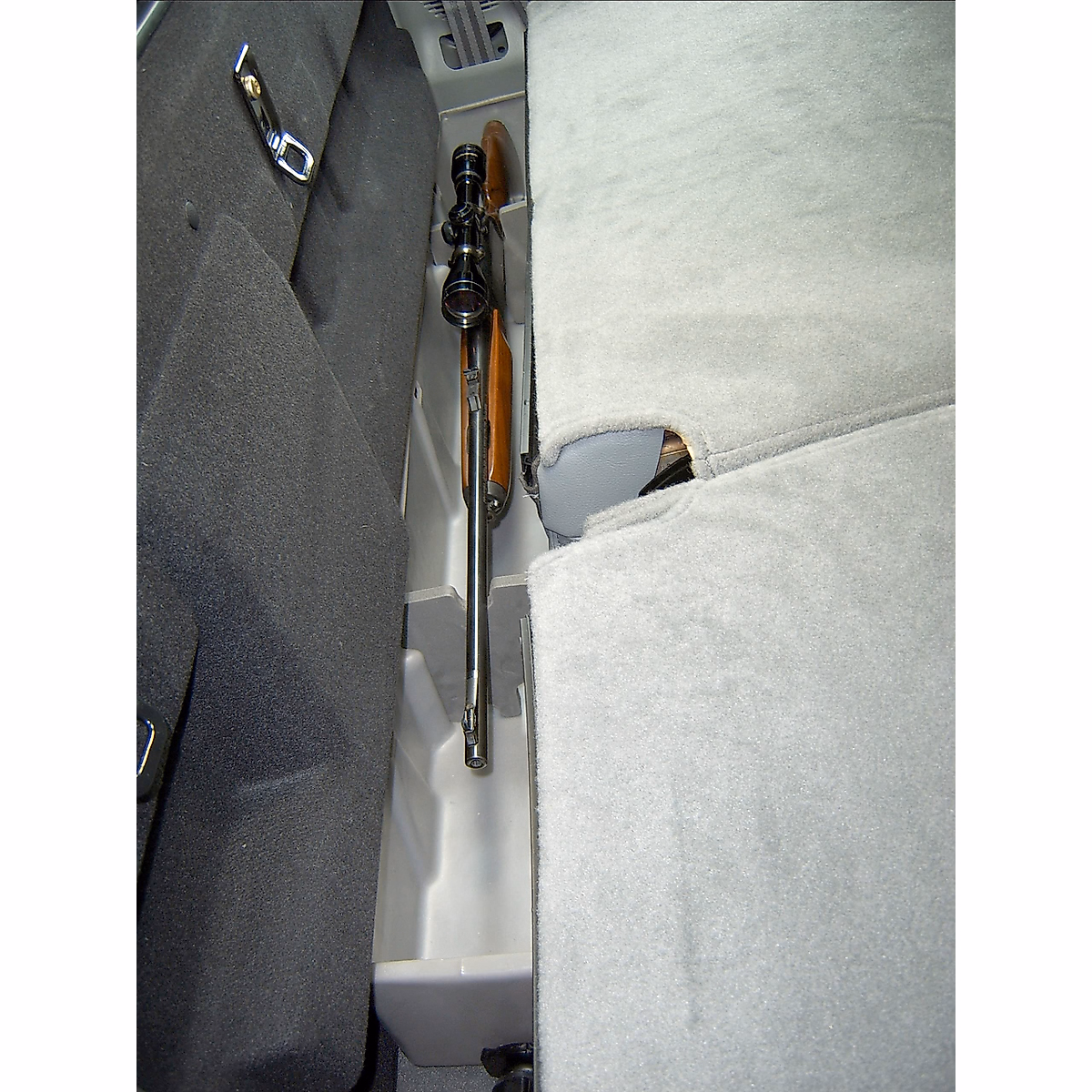 DU-HA Behind-the-Seat Storage Fits 00-07 Ford F-250 thru F-550 Super Duty Crew Cab & Regular Cab, Black, Part #20025