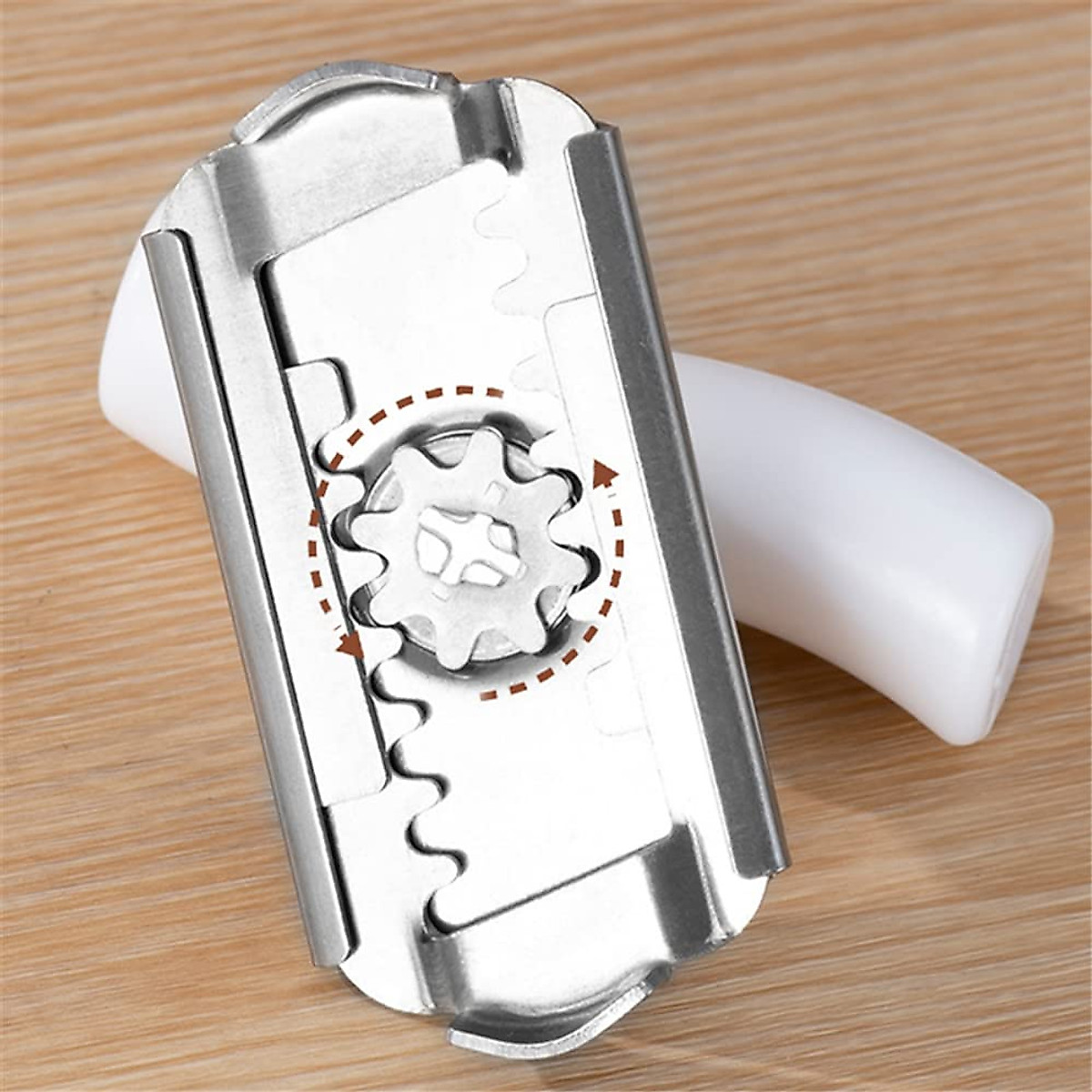 Jar Opener For Weak Hands, Adjustable Effortless Arthritis Jar Opener For Seniors, Stainless Steel Twist Lid Opener Kitchen Accessories Opener, Bottle Opener For Arthritic Hands(Bend White)