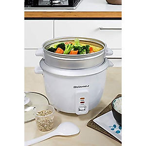 Maxi-Matic Rice Cooker, 16 Cup, White