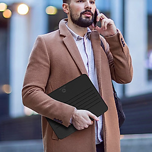 OCYCLONE iPad Pro 11 inch Case 4th/3rd/2nd/1st Gen 2022/2021/2020/2018, 6 Viewing Angles Magnetic Stand + Pencil Holder + Auto Wake/Sleep Protective Case for iPad Pro 11 inch, Black