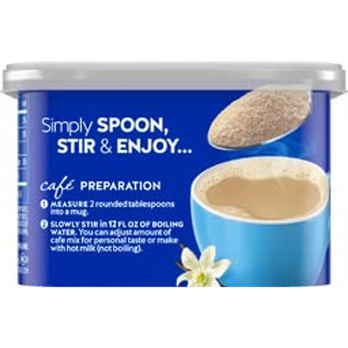 Maxwell House International Coffee Decaf Sugar Free French Vanilla Caf?, 4-Ounce Cans (Pack of 6)