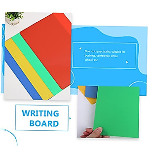 Ciieeo 10pcs a4 Writing pad Desk mat for Desktop Desk Notepad Computer Desk Accessories Writing Base Desk pad Clear blotter Tabletop Accessories Writing Boards Base Boards for Schools pp