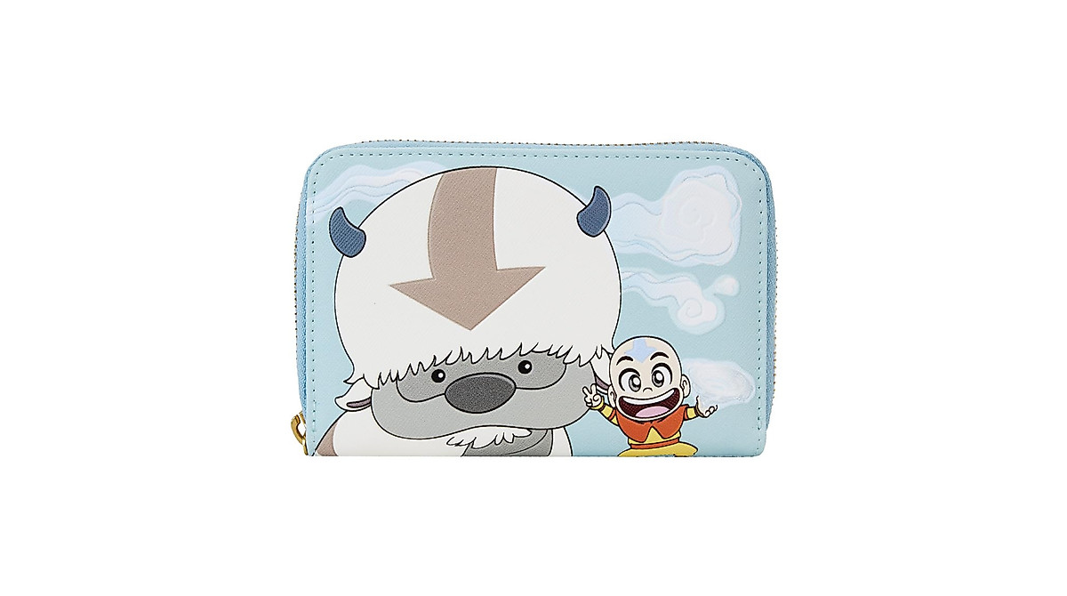 Shop Aang & Appa Loungefly Zip Wallet - Avatar Fans