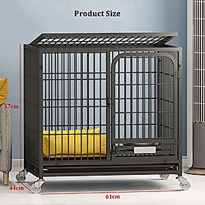 SEVEMIGHT Metal Wire Pet Cat Ferret Kitten Chinchilla Cage, Playpen Crate Enclosure Kennel Cat Home Indoor Outdoor, Cat Cage Cat Crate Kennel Enclosure Playpen, Animal House Cage,Pink