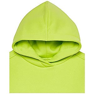 Amazon Essentials Unisex Kids' Modern Sweat Set, Pack of 2, Lime Green, Medium