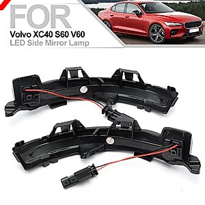nsautolighting 4pcs LED Side Marker Lights Assembly for Chevy C/K Series C10 C20 C30 K10 K20 K30 Trucks Suburban K5 Blazer Clear Lens Front Rear Bumper Sidemarker Lamps Replace OEM Sidemarker Lamps