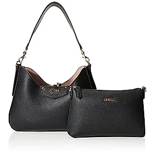 GUESS Eco Brenton Hobo Black One Size