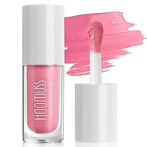 Liquid Blush, Cream Blush Makeup, Natural-Looking Matte Blush for Cheeks, Lightweight, Breathable Feel, Long-Wearing, Smudge Proof, Dewy Finish, Cruelty-free (002-Haze)
