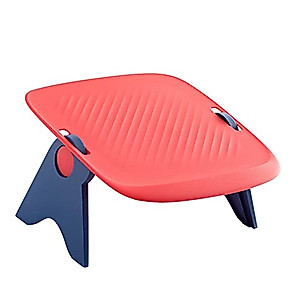 STOBAZA Shoe Shelf 1 PC Plastic Shelf Novel Blue Simple Slots for Stand Organization Saver Clo Double-Layer Cabinet Household Red Shoes Detachable Home No Organizer Adjustable Require Shoe Cabinet