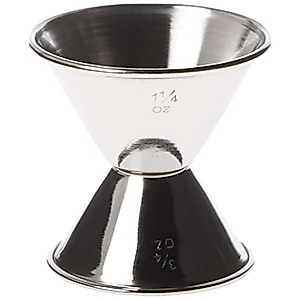 Winco Jiggers, 3/4 by 1-1/4-Ounce, Medium, Stainless Steel