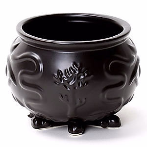 Rogue + Wolf Large Coffee Mug, Big Witch Cauldron Ceramic Mug, Witchcraft Coffee Cups, Ceramic Halloween Decor Spooky Coffee Mugs for Women Porcelain 3D Novelty Gothic Cup Goth Tea Witchy -14 oz 400ml