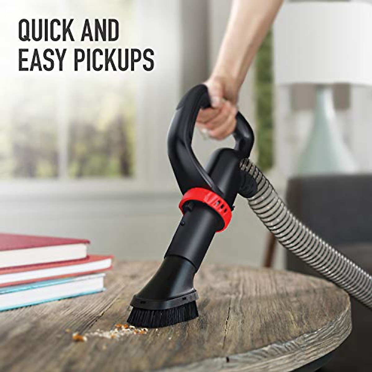 Hoover MAXLife Pro Pet Swivel Bagless Upright Vacuum Cleaner, HEPA Media Filtration, For Carpet and Hard Floor, UH74220PC, Black