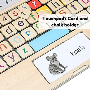 BEKILOLE My First Laptop Montessori Toddler Toys Perfect Toy Gifts 3 4 5 6 7 8 Boys Girls Birthday Gift, Fun Learning Preschool Learning Activities