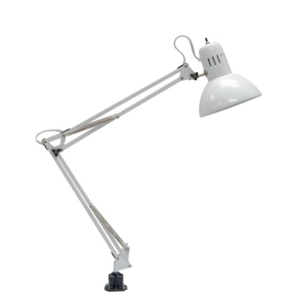 Studio Designs Swing Arm Lamp, 13-watt, White