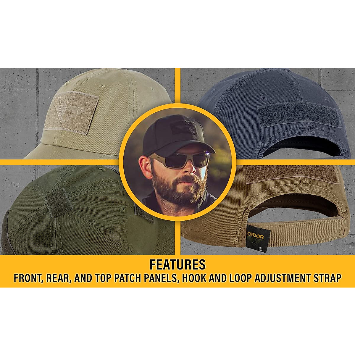 Condor Tactical Cap (Coyote Brown)
