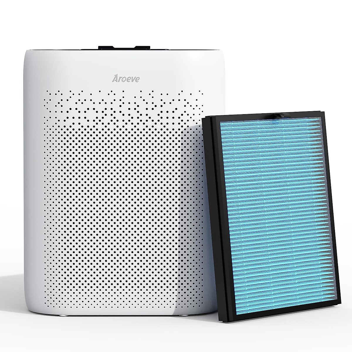 AROEVE Air Purifier with Two Filter(One Basic Version & One Standard Version)