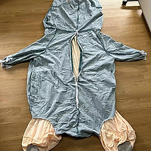 TiNGiLL Giant Bean Bag Chair Cover Unstuffed Large Size Bed Pillow Plush Bean Bag for Holiday Birthday Gifts (200cm/78.7inch, Sleep style)