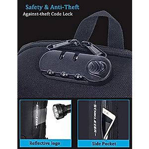 Schkleier Sling Bag USB Anti-theft Laptop Backpack, 13.3 Inch Casual Chest Shoulder Daypack for Men and Women