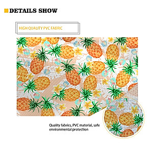 GLENLCWE Tribal Indian American Navajo Aztec Placemats Set of 6 Non Slip Placemats Table Mats Non Slip Table Cover for Home Kitchen Party