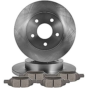 ORTUS UNI Rear Brake Pads and Rotors E835446CP