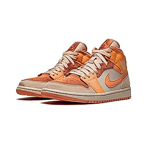 Jordan Womens WMNS Air 1 Mid DH4270 800 Apricot - Size 8.5W