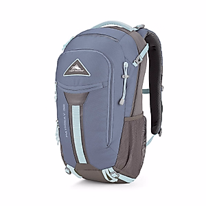 High Sierra Pathway Internal Frame Hiking Backpack, Grey Blue/Mercury/Blue Haze, 30L