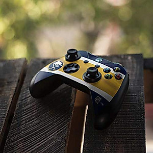 Skinit Decal Gaming Skin compatible with Xbox One S Controller - Officially Licensed NHL Buffalo Sabres Jersey Design