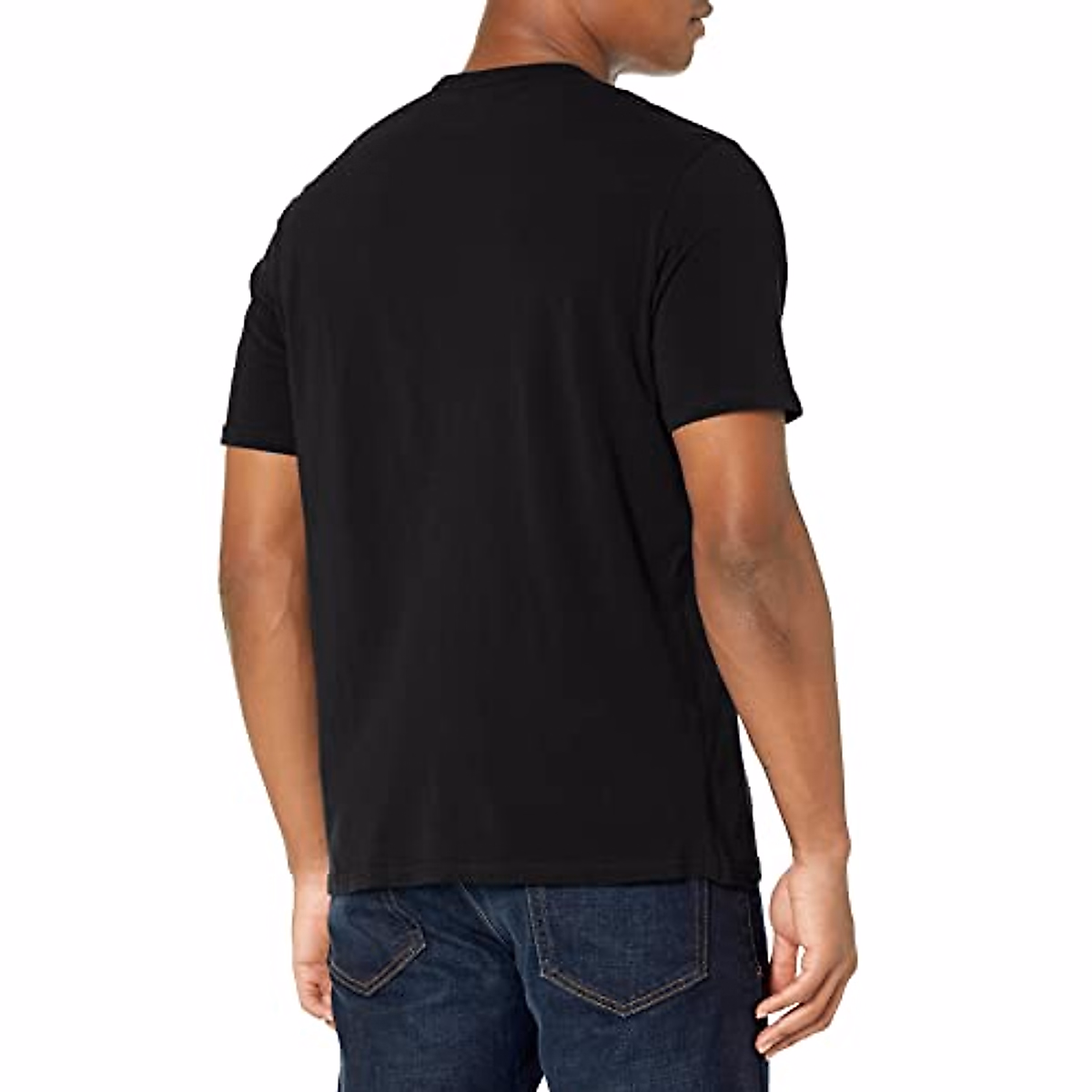Calvin Klein Men's Cotton Stretch Lounge Short Sleeve Crewneck, Black