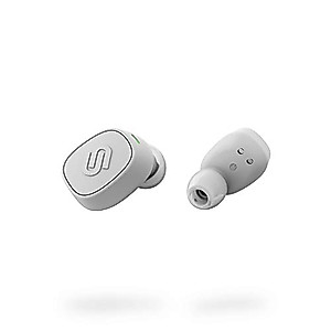 Urbanista Tokyo True Wireless Earbuds 16H Playtime Bluetooth 5.0 with Charging Case, Multi Function Button Earphones Compatible with Android and iOS - White