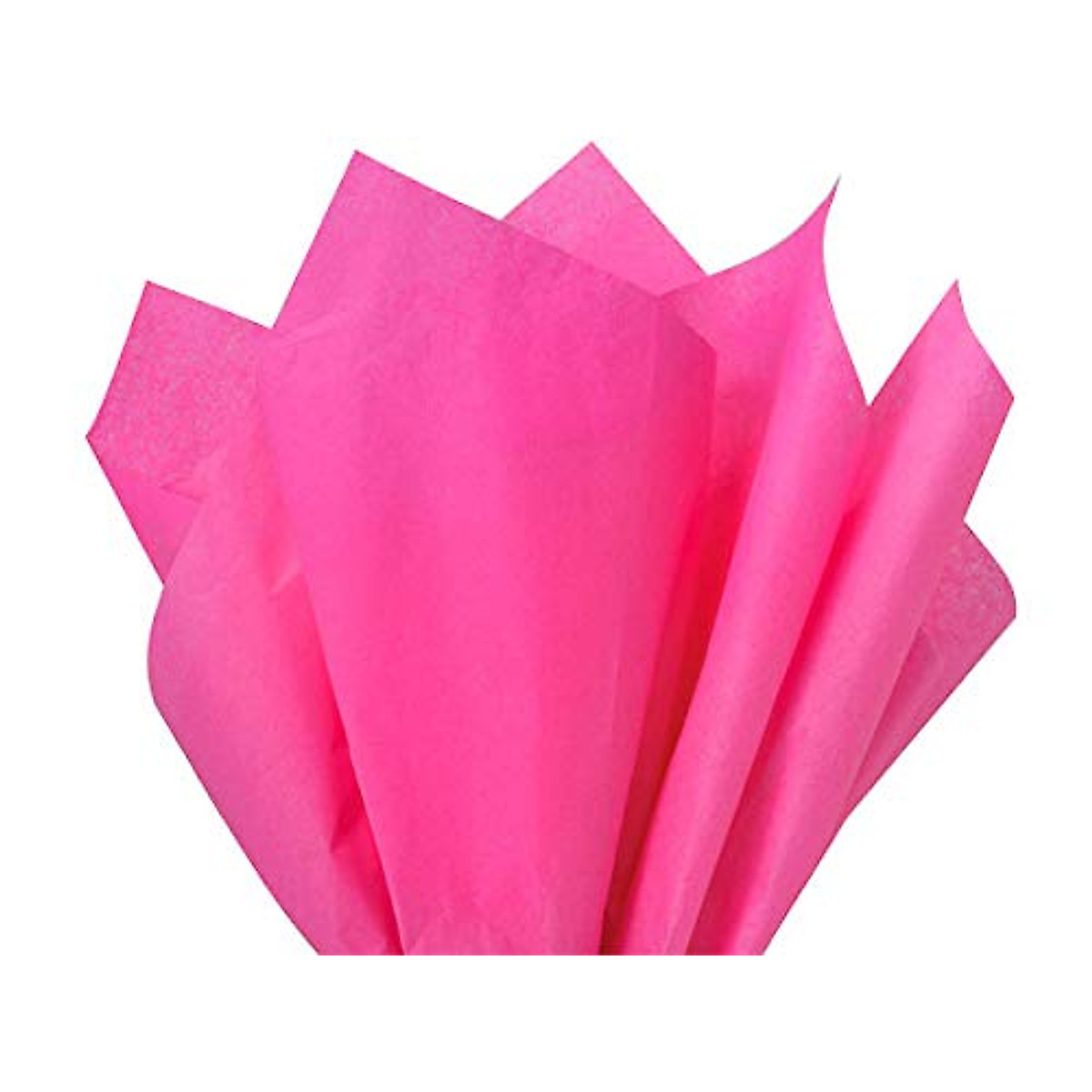 Hot Pink Tissue Paper Squares, Bulk 24 Sheets, Premium Gift Wrap and Art Supplies for Birthdays, Holidays, or Presents by Feronia packaging, Large 20 Inch x 30 Inch