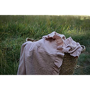 Leyl&Ari Toddler Blanket (Dusty Rose)