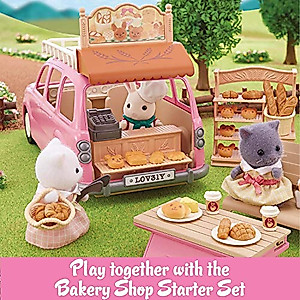 Calico Critters Family Picnic Van for Dolls - Toy Vehicle Seats up to 10 Collectible Figures!