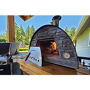 Authentic Pizza Ovens - Maximus Black Wood Fire Oven
