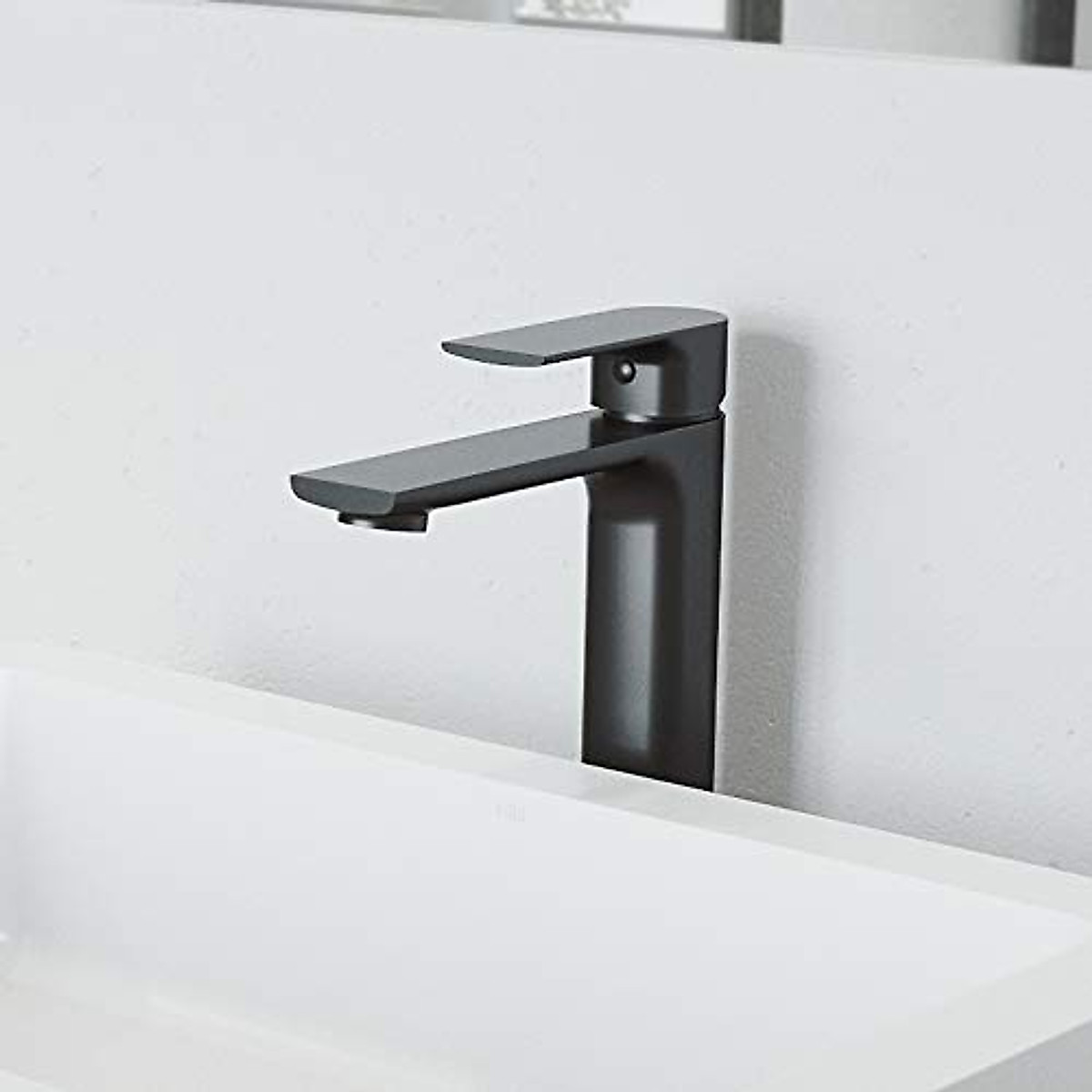 VIGO Norfolk 10.75 inch H Single Hole Single Handle Bathroom Faucet in Matte Black - Vessel Sink Faucet VG03027MB