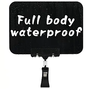 Mlici Clip on Sign Holder Chalkboard Clips, 4 Pack 8.2 x 5.8 Inch Sign Holder Clip for Retail Store Signs Displays, Black Plastic Sale Signs for Food Label Display Rotating Signs Table Clip