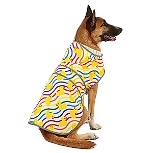 Extra Large Dog Raincoat with Hood and Leash Hole, Waterproof Dog Rain Jacket for Large Pets and Dogs