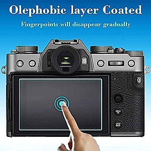ULBTER X-S10 Screen Protector for Fujifilm X-T30 X-T20 X-T10 X-E3 Fuji X-S10 X-T30 XF10 X-T100 X-A1 X-A2 Digital Camera, 0.3mm 9H Hardness Tempered Glass Flim Anti-Scrach Anti-Fingerprint -3 Pack