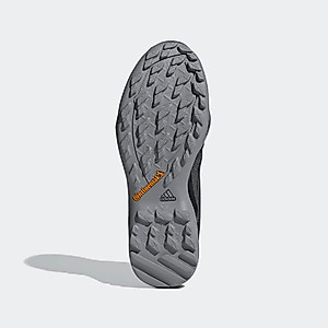 adidas mens Terrex Ax3 Hiking Shoe, Grey/Black/Mesa, 10.5 US