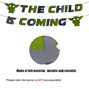 17 Pcs Yoda Baby Shower Decorations Set