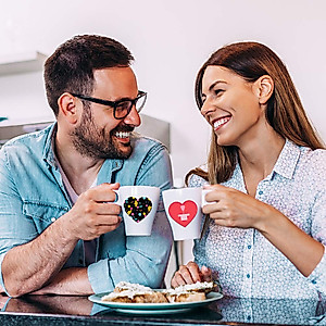 KMUYSL 512 PCS Valentine's Day Heart Stickers Labels Sheets | Valentines Day Decorations | Party Favors Gifts Decorations Supplies | Party Decorative Stickers