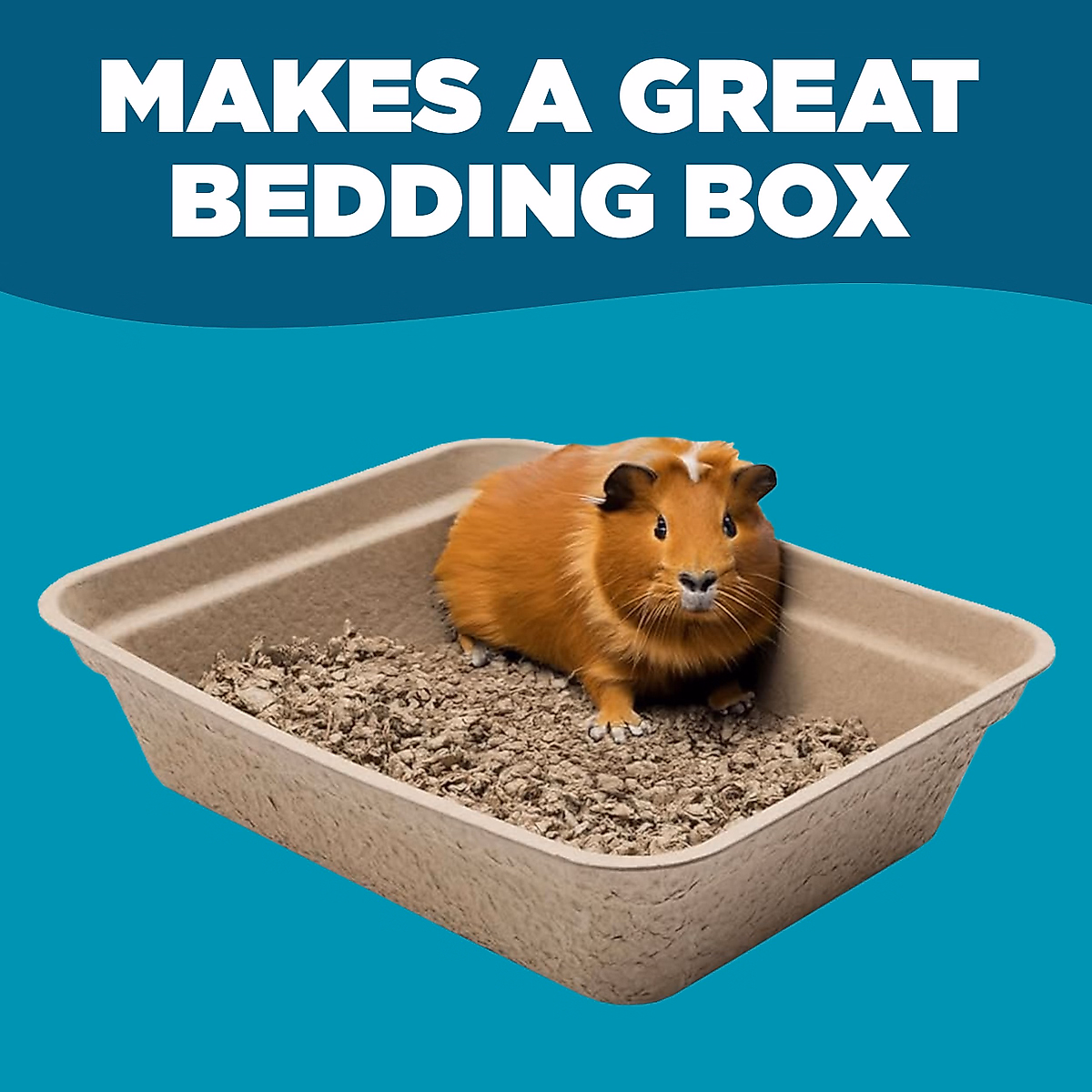 LumaKa Pets Disposable Litter Box: 5-Pack/Large - Disposable Litter Box for Cats, Rabbits, Guinea Pigs, or Travel - Extra Thick, Very Sturdy, Odor & Leak Resistant & Biodegradable