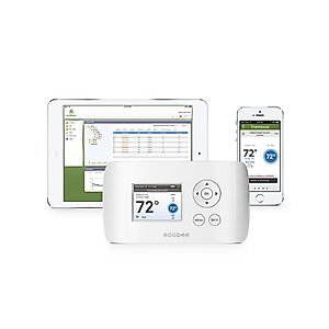 ecobee EB-EMSSi-01 2 Heat 2 Cool Energy Management System Busness/Commercial Thermostat, Full Color NON-Touch Screen, Internet Enabled