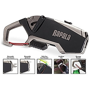 Rapala Fishermans Multi-Tool Black/Silver, One Size