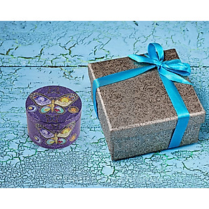 Cartoon Spice Grinder 2.5 Inch (Butterfly Purple)